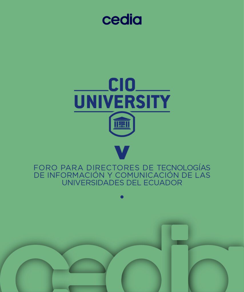 V CIO UNIVERSITY - CEDIA