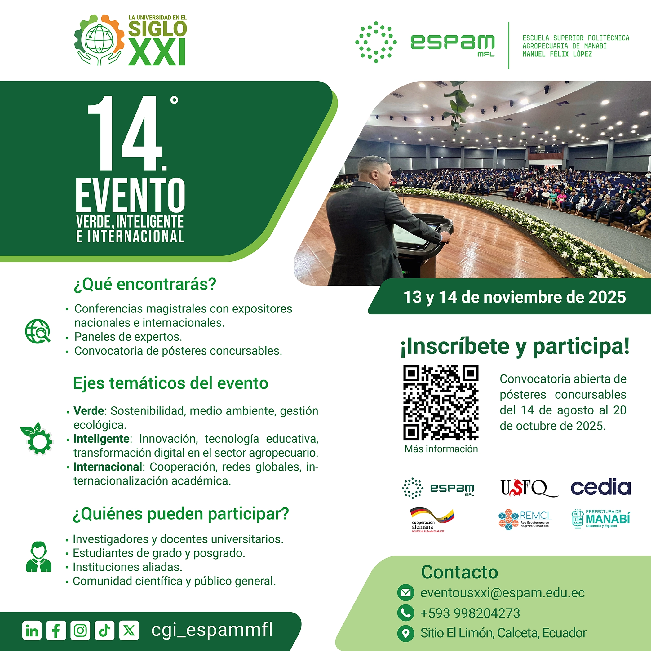 La Universidad en el Siglo XXI: Verde, Inteligente e Internacional - CEDIA